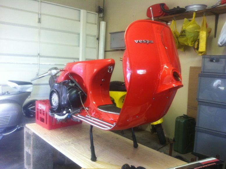 Modern Vespa : Rally 200 Revival