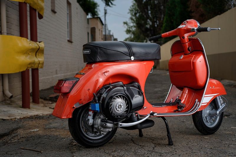 Modern Vespa : Rally 200 Revival