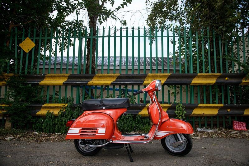 Modern Vespa : Rally 200 Revival