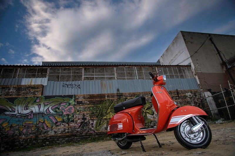 Modern Vespa : Rally 200 Revival
