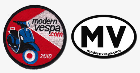 Modern Vespa : How To Attach Your Patches To Your Jacket