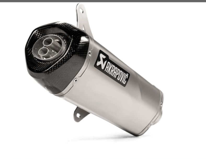 Modern Vespa : New Akra muffler for gts