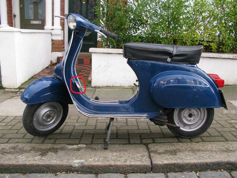 Modern Vespa : A new 100 smallframe