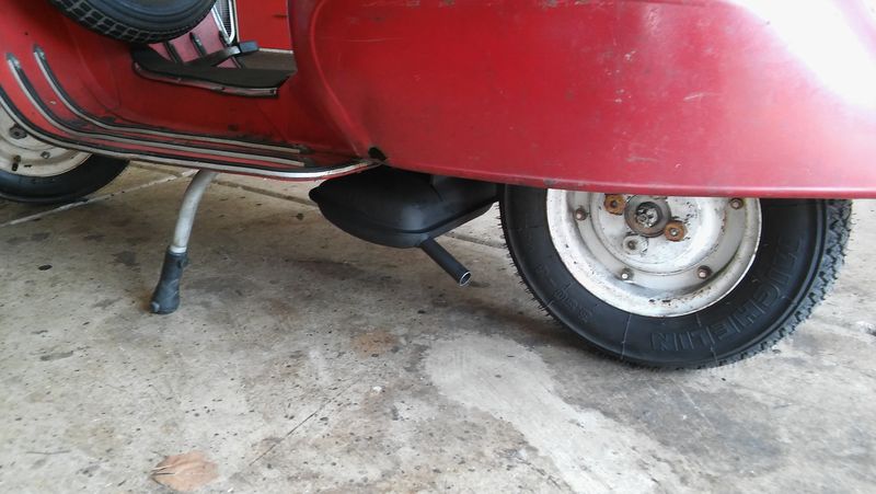 Modern Vespa : Sip road pipe and carb size upgrade.