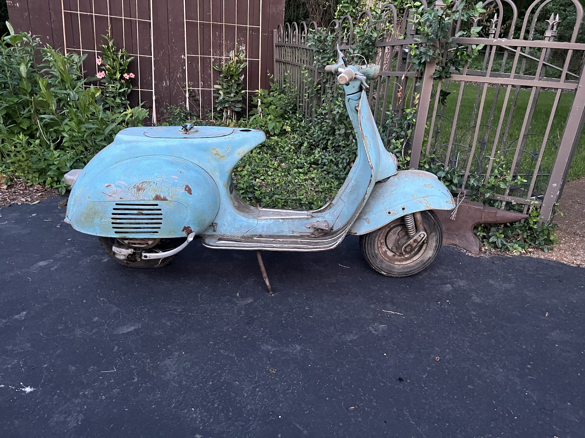 Modern Vespa : Blue Allstate