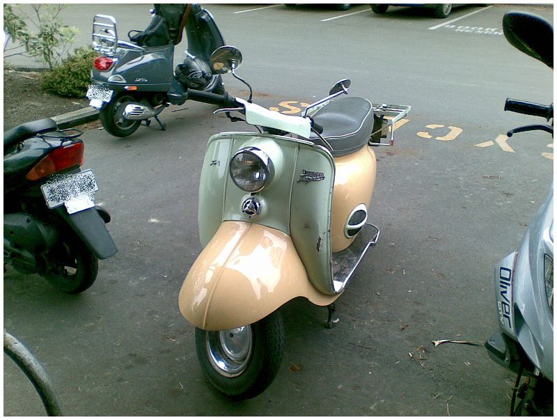 Modern Vespa : [NVR] 1965 Triumph Tigress