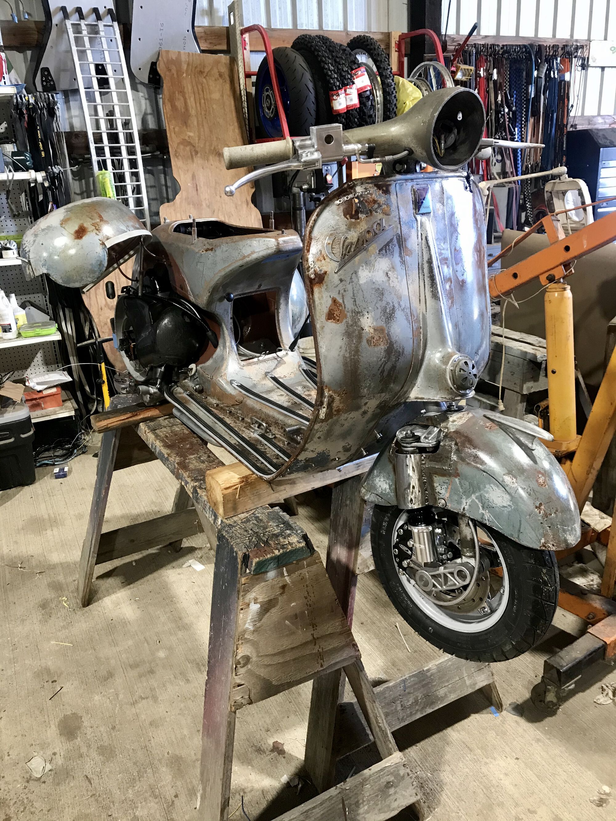 Modern Vespa : Mudguard.