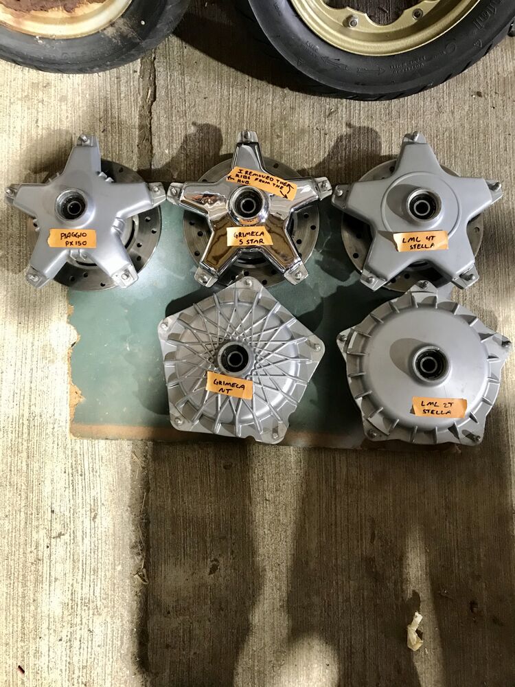 Modern Vespa : Disc Brake Hub