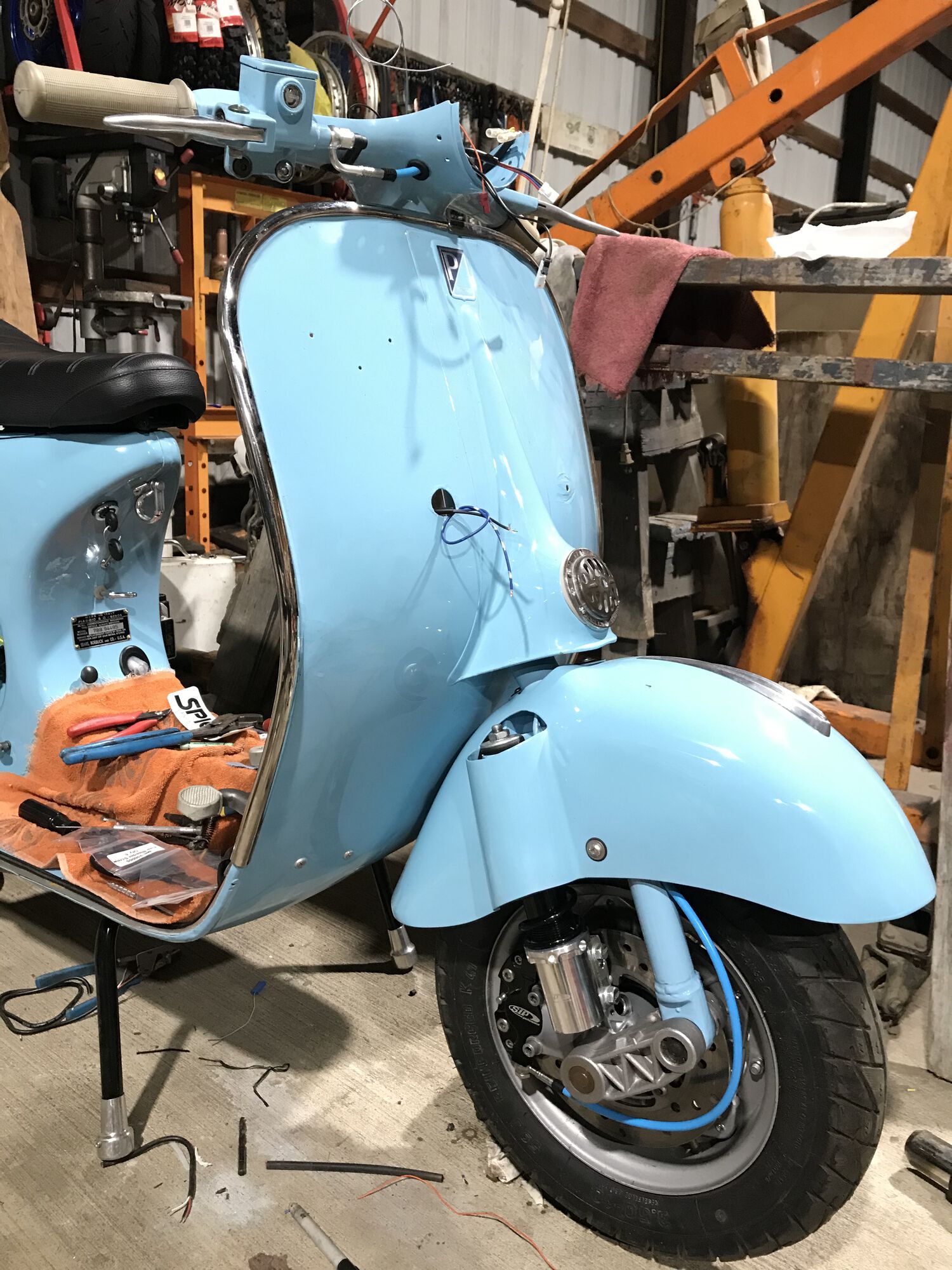 Modern Vespa : Mudguard.