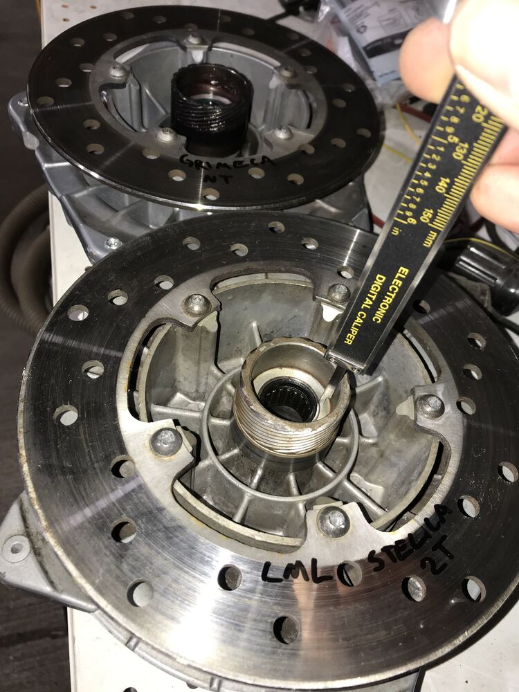 Modern Vespa : Disc Brake Hub