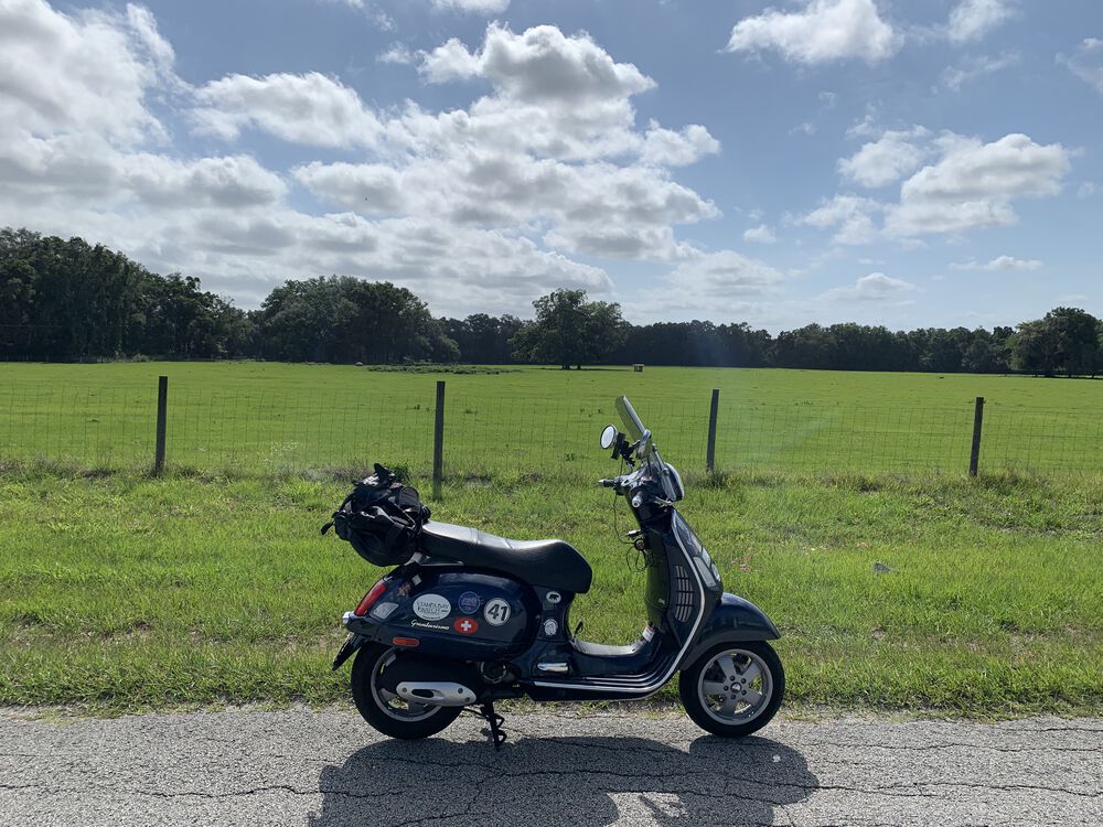 Modern Vespa : How many miles on your large body Vespa?