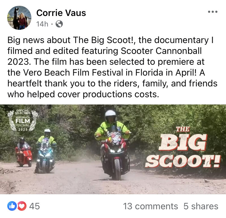 Modern Vespa : The Big Scoot Premiere in Vero Beach