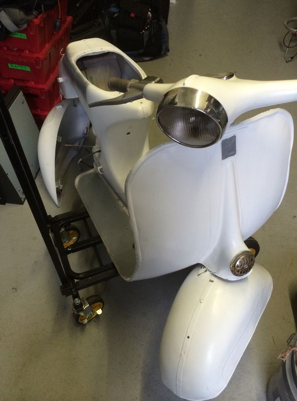 Modern Vespa : New 64 VNB restoration