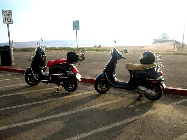 Modern Vespa : Weekend drive in Cali..