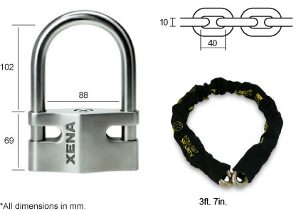 Modern Vespa : What lock is best for a Vespa PX125?