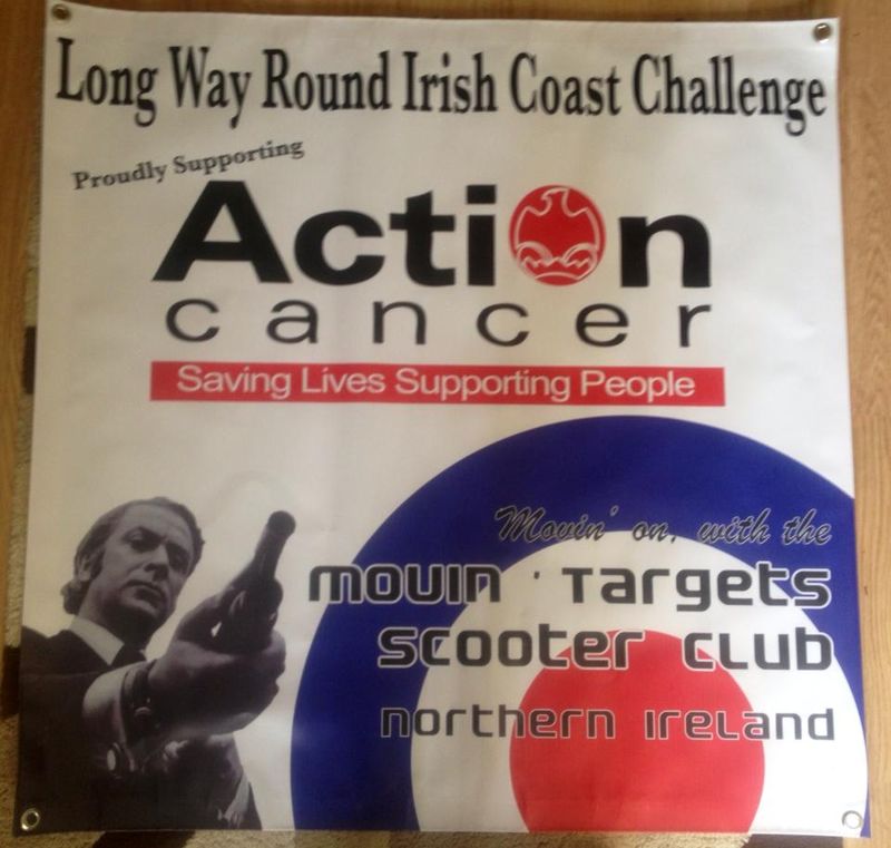 Modern Vespa : SSR N.Irish guys ride round Ireland for local cancer fund