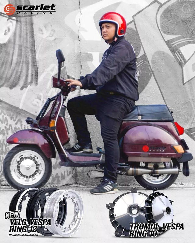 Modern Vespa : 12 inch wheel