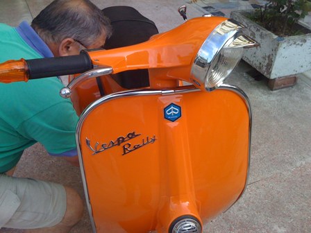 Modern Vespa : Vespa Rally 200 (1975) Project