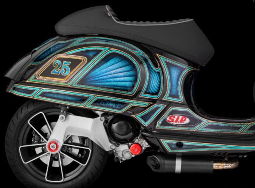 Modern Vespa : SIP swingarm anyone?