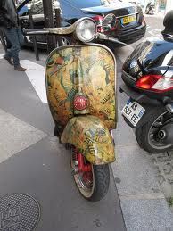 Modern Vespa : Deco Pod Scooter